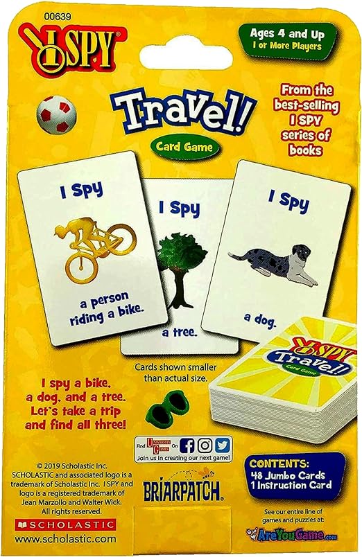 I SPY - Travel Card Game – The Rocking Horse Shop
