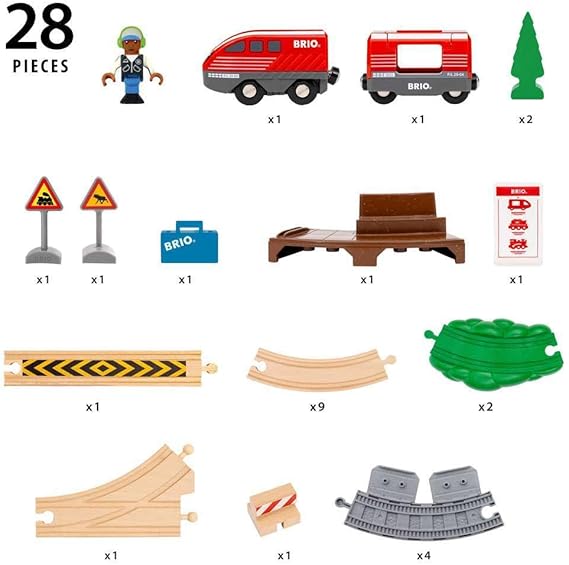 Pull Back Train Set - Brio – The Rocking Horse Shop