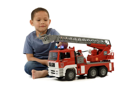 MAN TGA Fire Engine with Ladder Water Pump and Light/Sound Module - Br ...