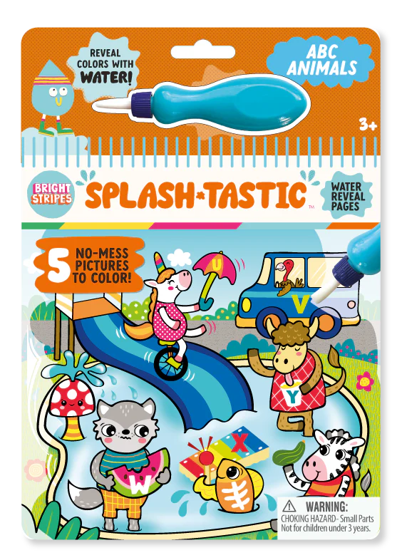 Splash-Tastic ABC Animals Magic Reveal Pad - Bright Stripes – The ...