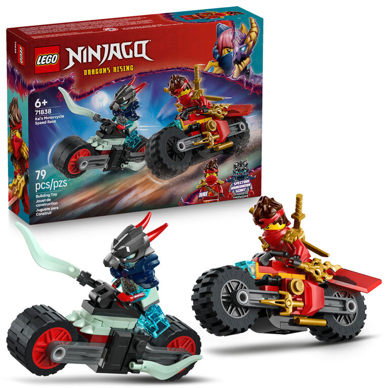 Kai's Motorcycle Speed Race - Lego Ninjago – The Rocking Horse Shop